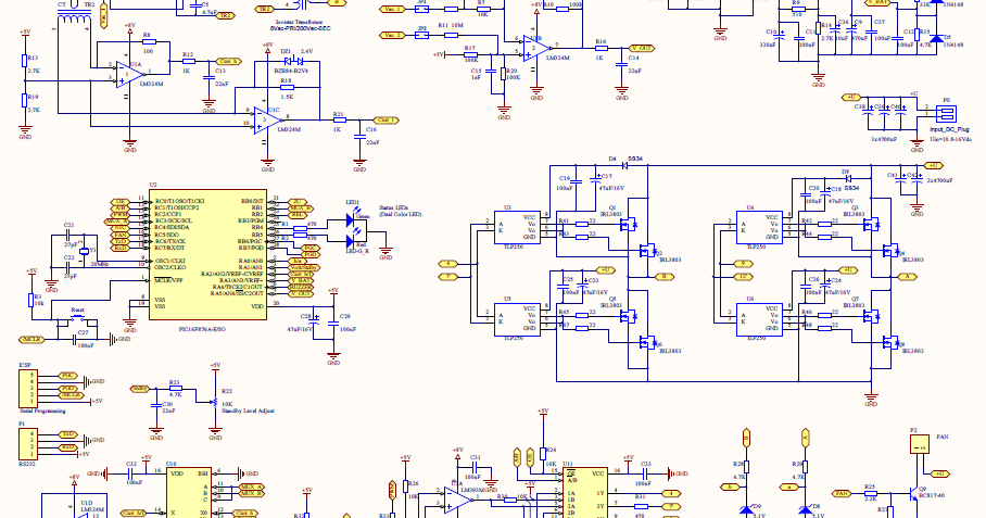 Able Electronic Designs and Concepts: PIC16F876A PURE SINE WAVE INVERTER