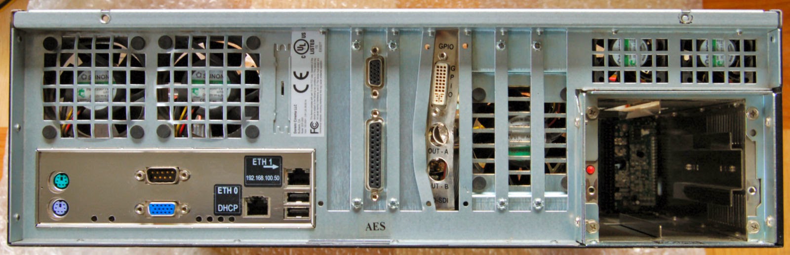 ジャンクのPCサーバーを購入 doremi DCP-2000