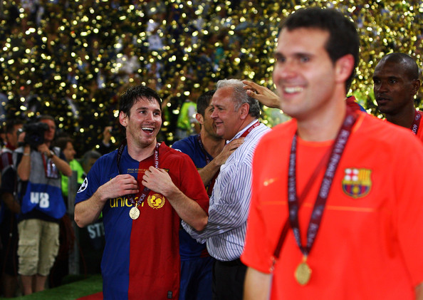 pictures Lionel Messi Manchester United v Barcelona - UEFA Champions ...