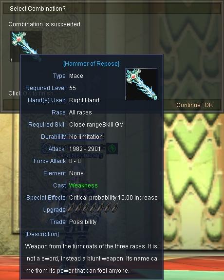 Cara Membuat Relic level 55 - Guide RF Online