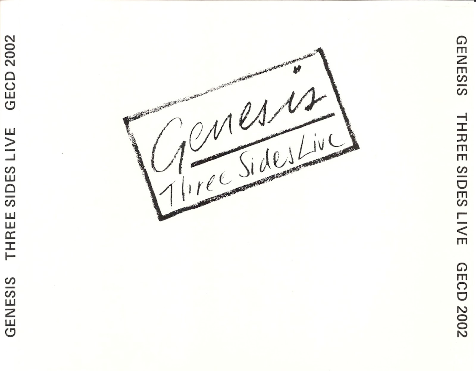 The First Pressing CD Collection: Genesis - Three Side Live