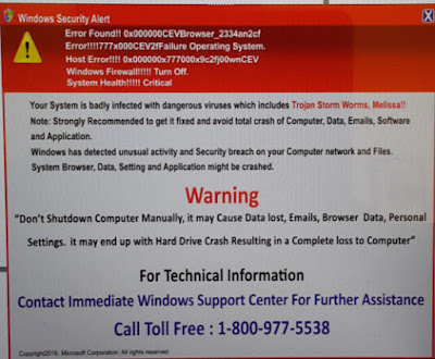Your PC Fixer: Remove Windows Security Alert Scam Pop-ups - Don't Call ...