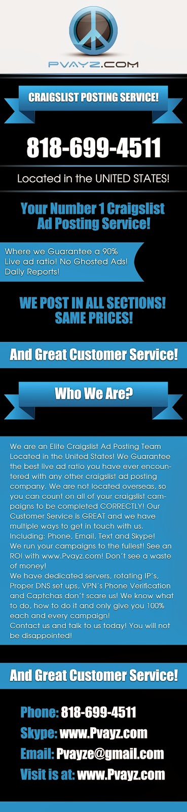 Craigslist Ad Poster | Pvayz | www.Pvayz.com | PostBetterCraigslistads.com