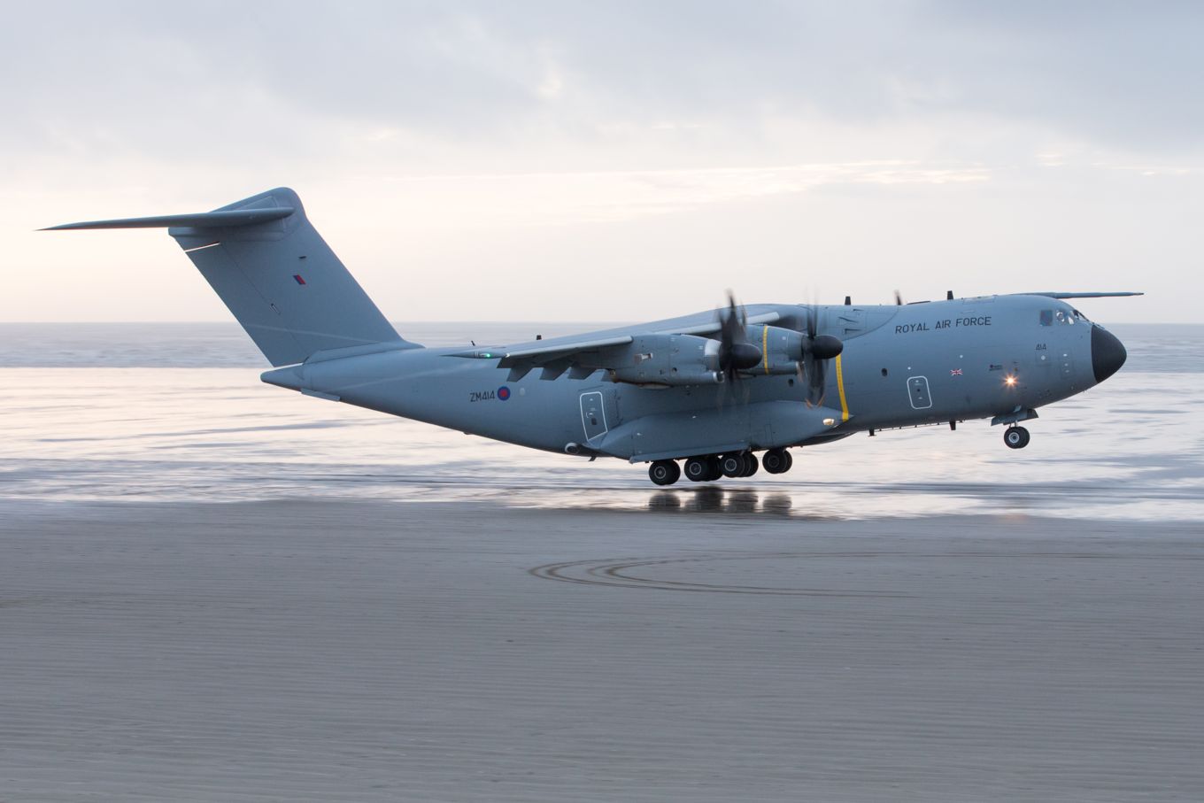 DEFENSE STUDIES: A400M Successfully Completes First Beach Landing ...