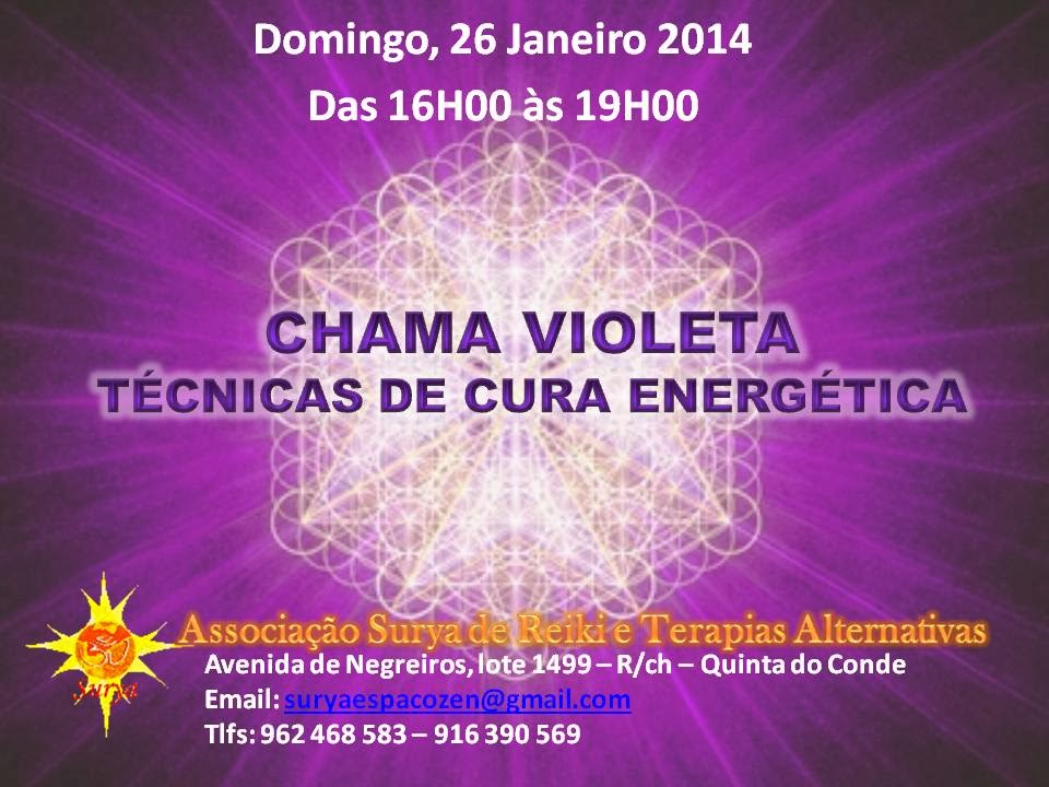 Associação Surya de Reiki e Terapias Alternativas: Workshop CHAMA ...