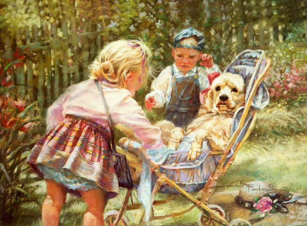 Kathy Fincher, 1949 | Romantic realism painter | Tutt'Art@ | Pittura ...