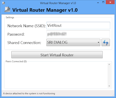 Digital Leaper: Use your Windows PC as a Virtual Router