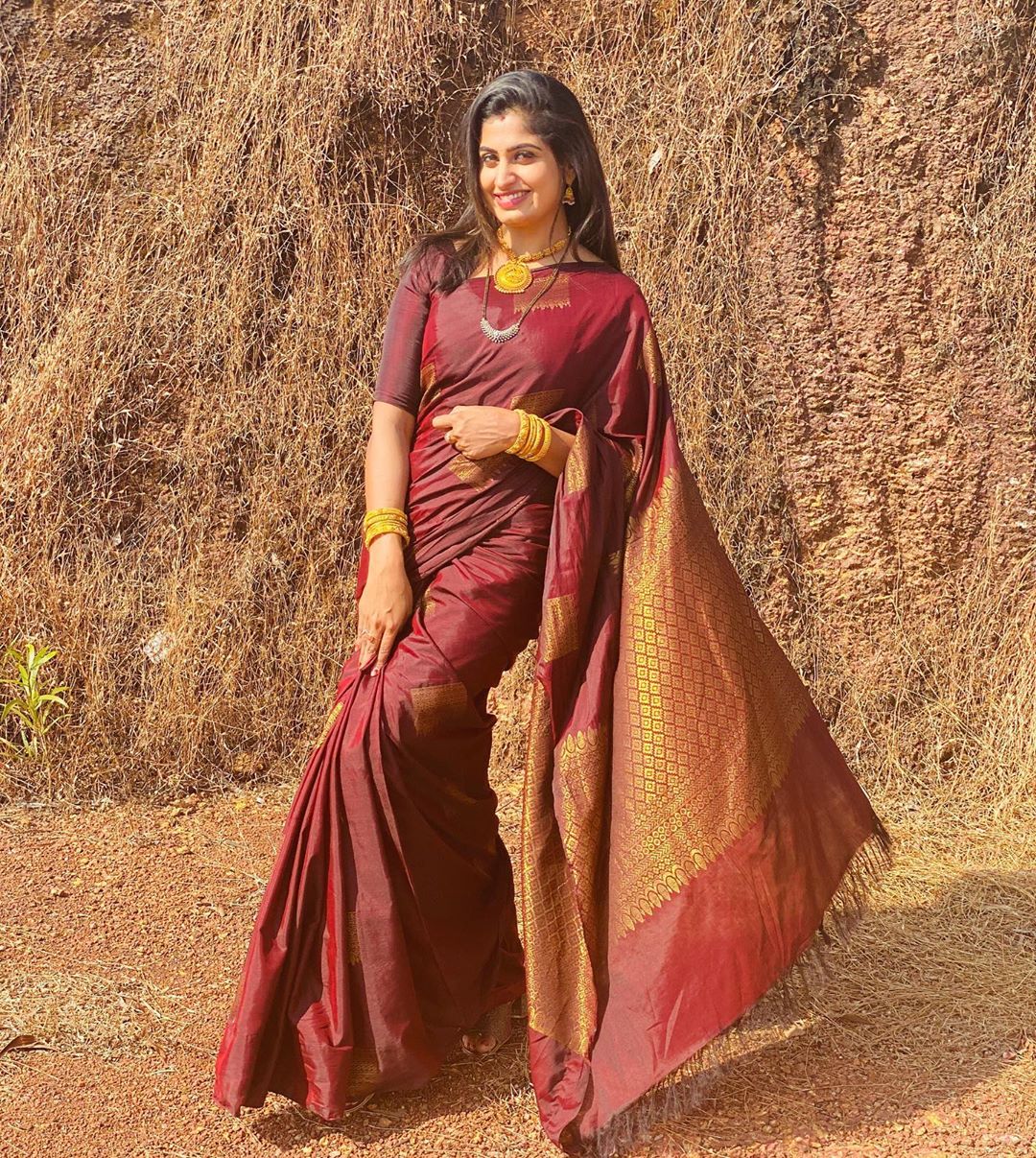 Telugu TV actress Chaitra Rai Stunning New Gallery HD