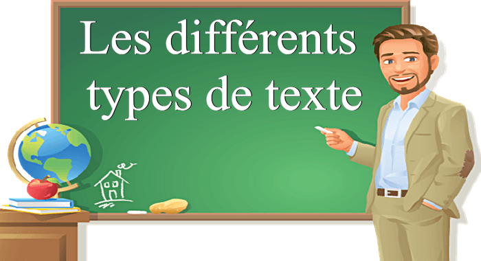 Les différents types de texte
