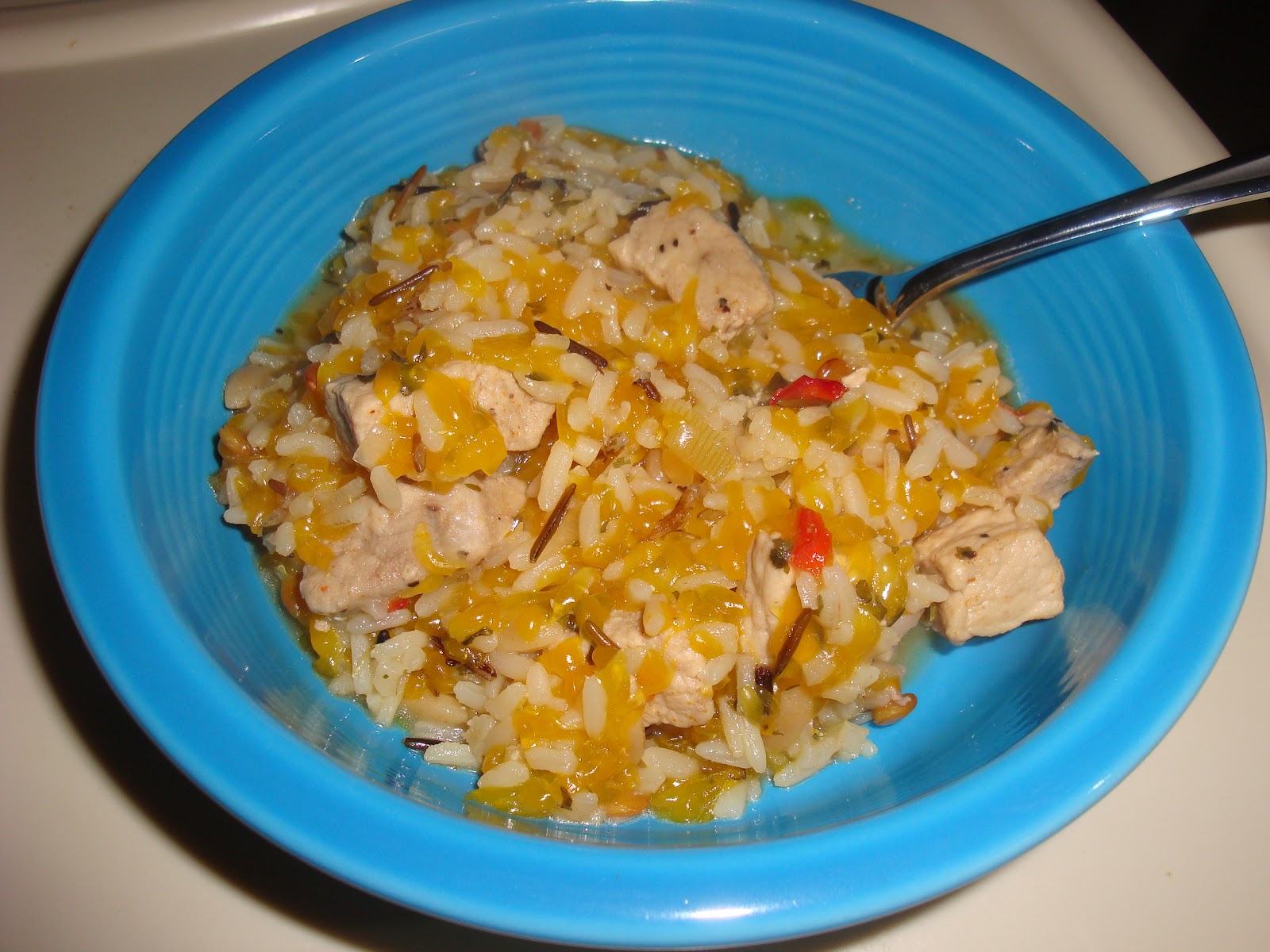 One Sleepy Chef: Mandarin Pork and Wild Rice