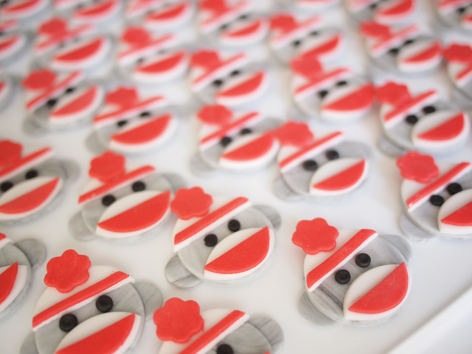 Baking with Best: Sock Monkey Sugar Cookies and Fondant Toppers