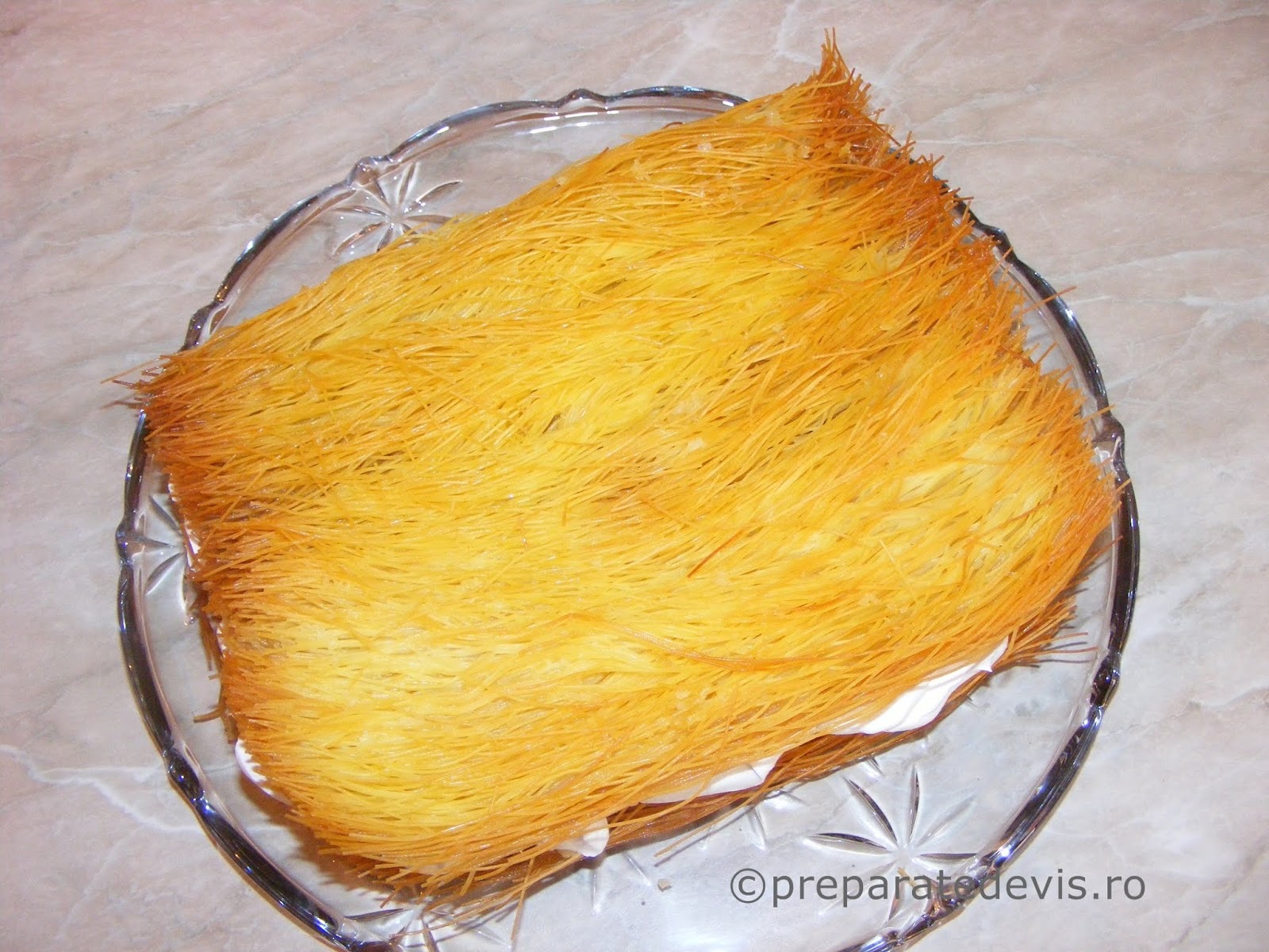 Kataif cu frisca | Preparatedevis.ro