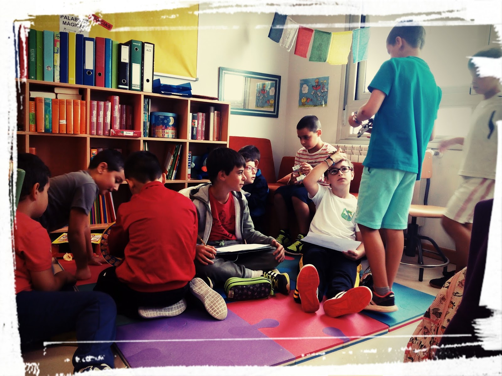 A escola dos sentimentos : CONCIENCIA DE GRUPO