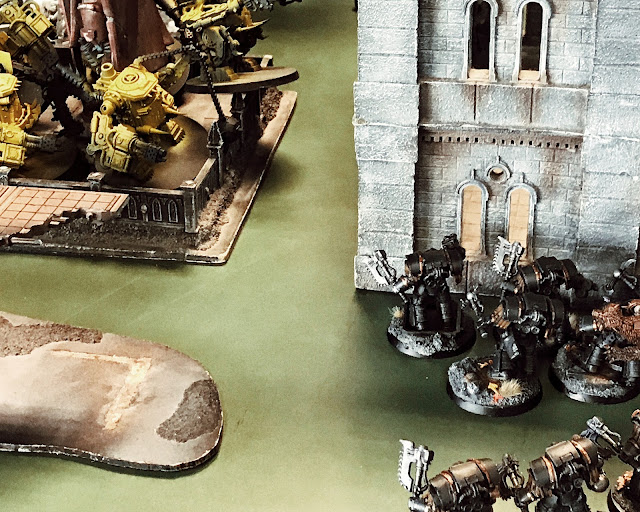 Terminus Est: 1st 8th edition 40k Batrep * Black Legion vs. Bad Moons