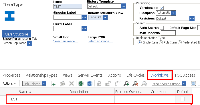 Start Workflow by AML in Aras Innovator