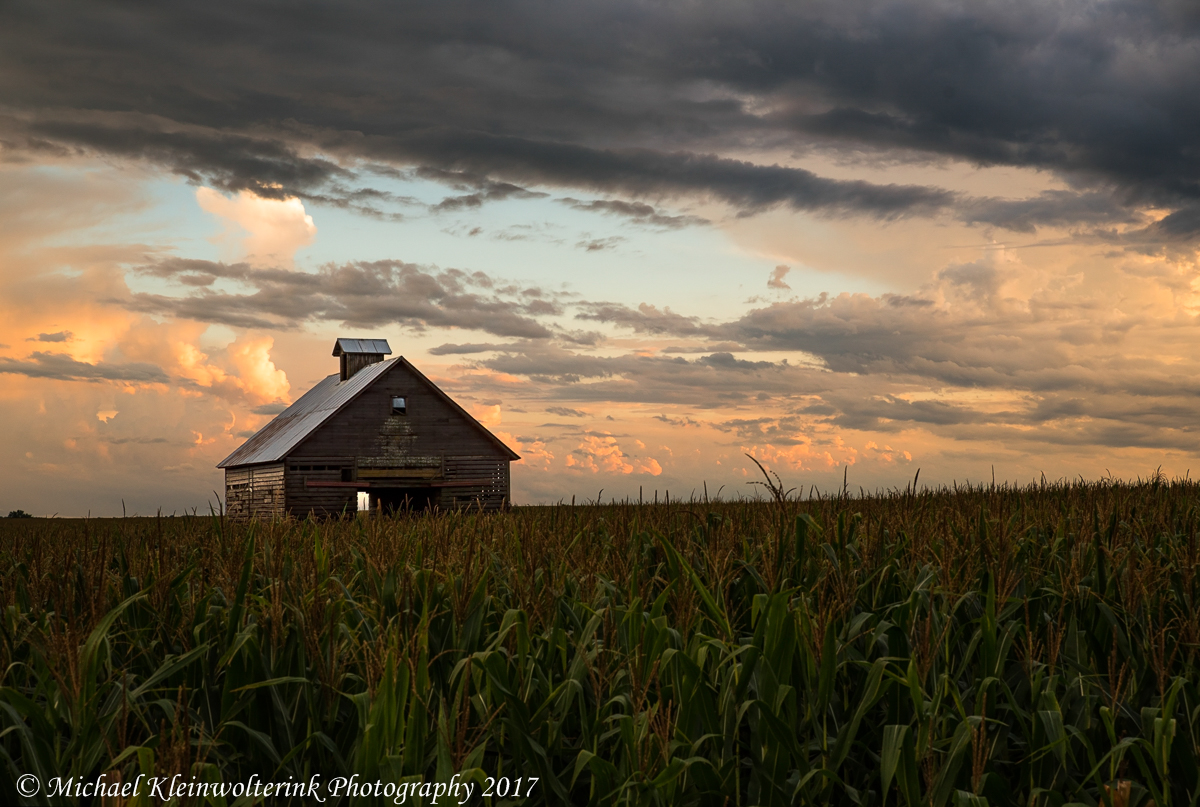 Michael Kleinwolterink's Photography: Summer Storm Clouds over Farm Country