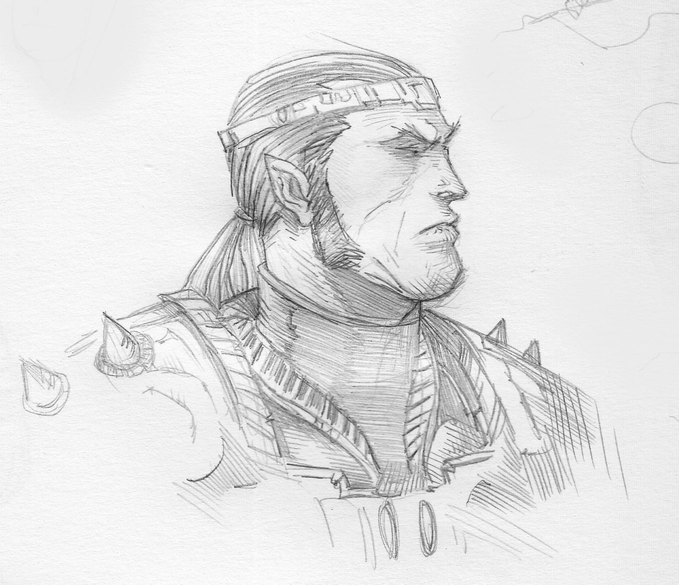 pretty good blog: Warm up Sketch : Velinas,