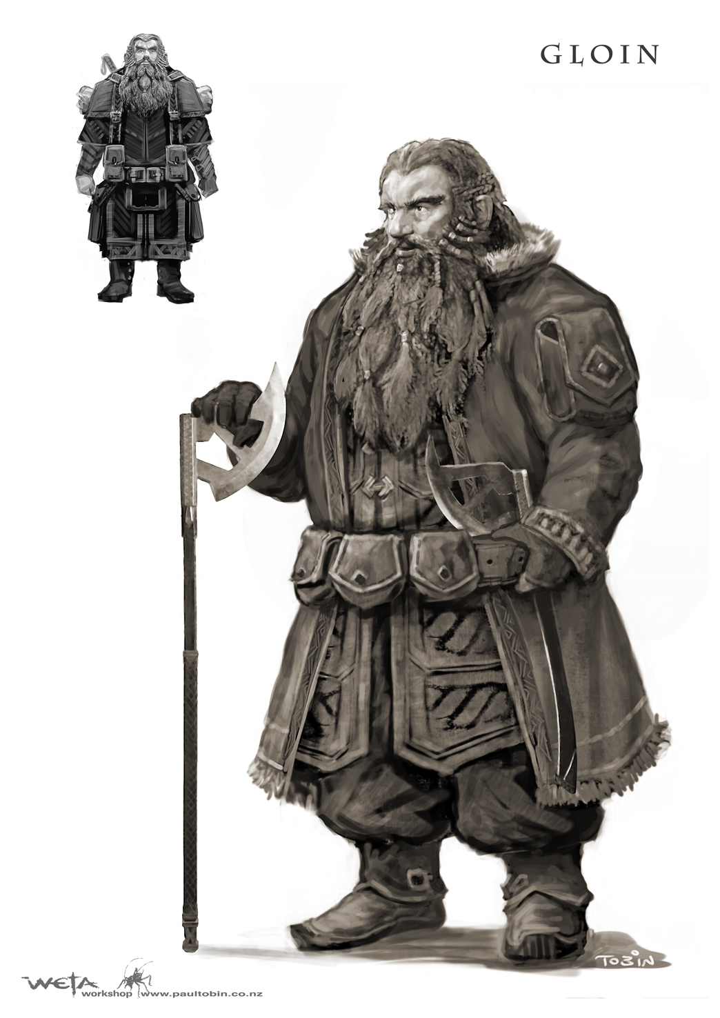 The Blog of the Hobbit: Paul Tobin's Concept Art