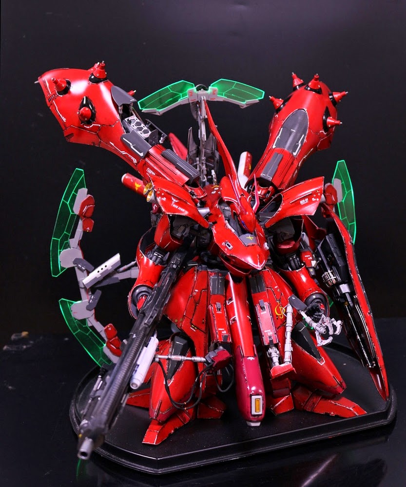 Custom Build: RE/100 Nightingale + Psycho Shard - Gundam Kits ...