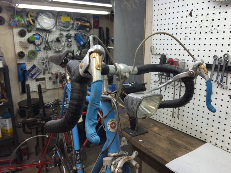 John's Bicycle Restorations: 1973 Schwinn Super Sport in Opaque Blue ...