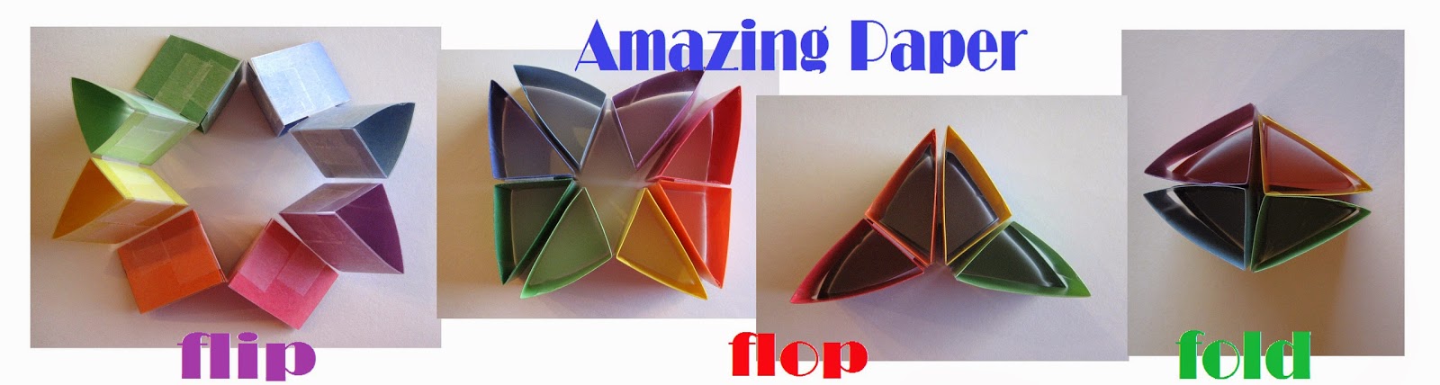 Almost Unschoolers: Amazing Paper Triangle Toy