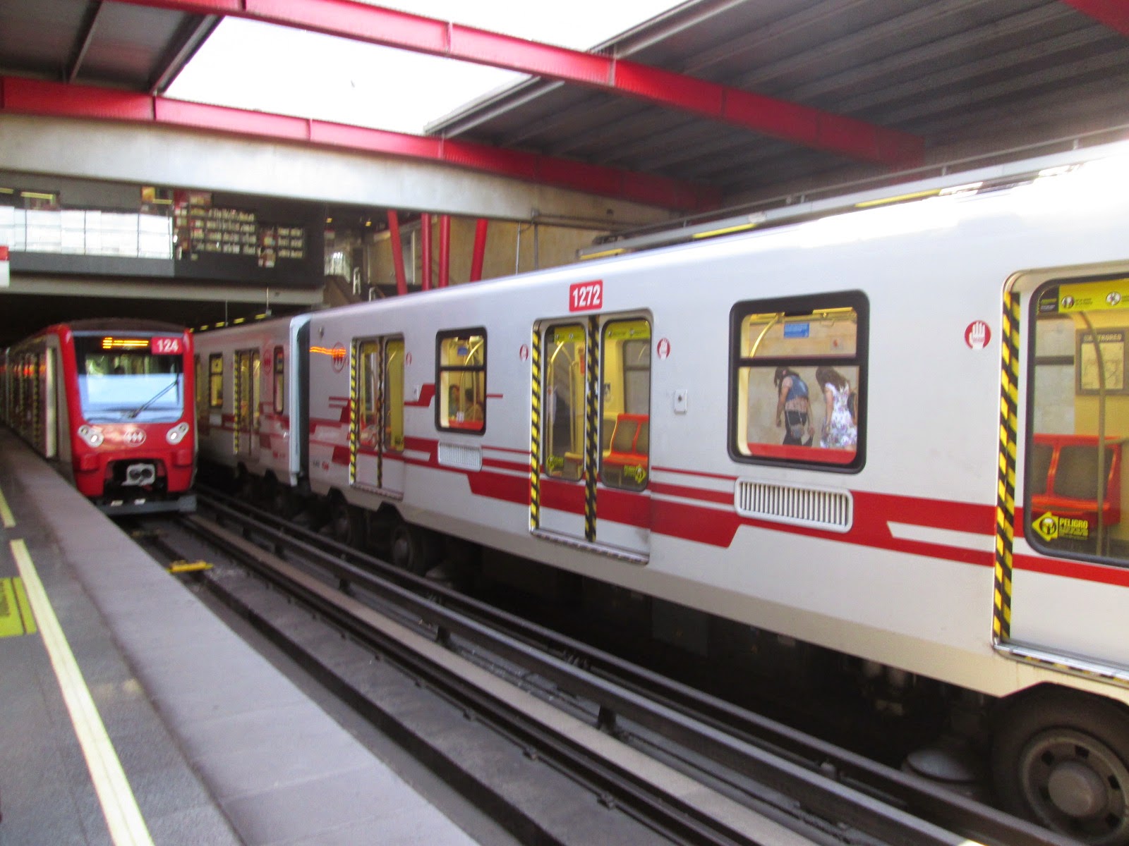 Metro de Santiago 11-01-2015