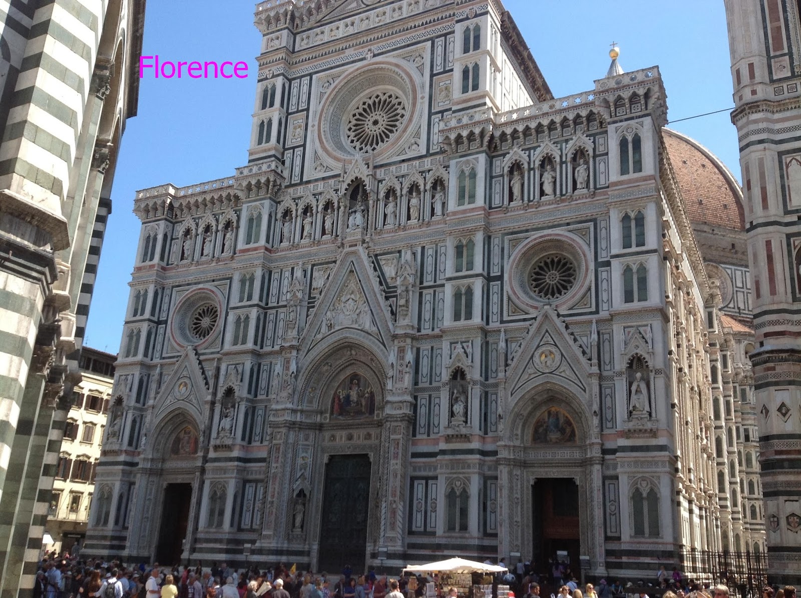 The Dorman family in Italy