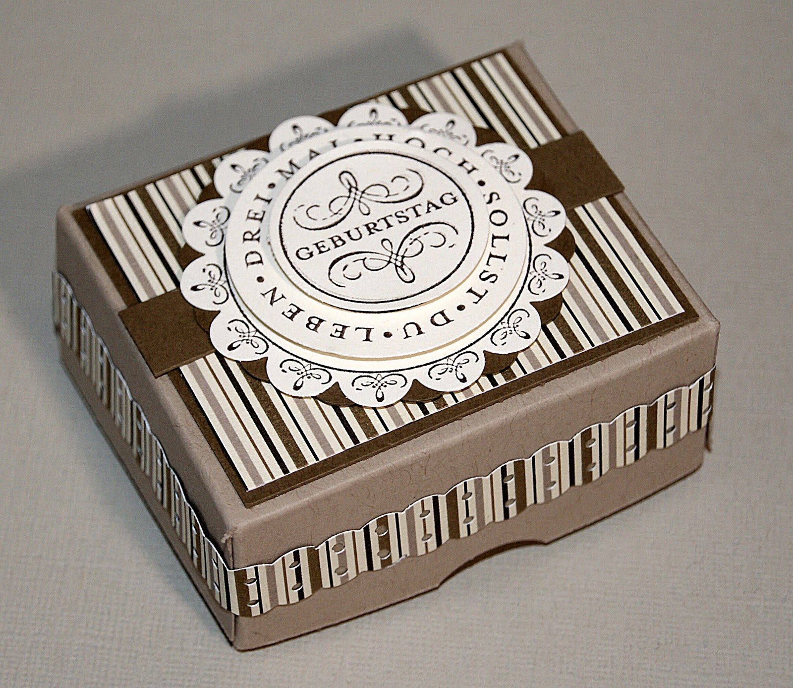 Omellie's Designs: Eine 4er Mon Cherie Box zum Geburtstag und mein ...