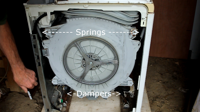 Convert Your Washing Machine to Pedal Power Part 2 - Taking Everything ...