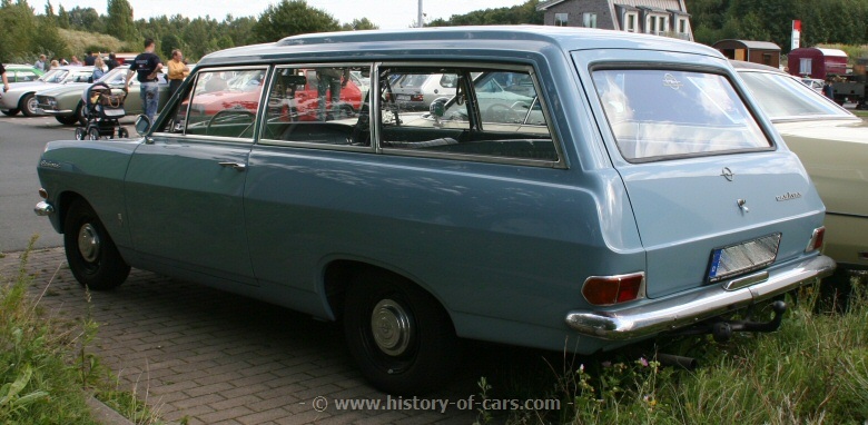 Opel Rekord A & B: Opel Rekord A Caravan 2door station wagon