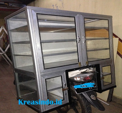 Jasa Gerobak Roti Aluminium di Motor layanan di Serang Banten