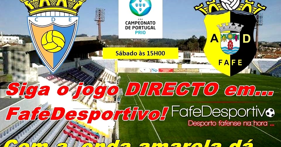 FafeDesportivo, como sempre, com a AD Fafe em DIRECTO !!! ~ FafeDesporto