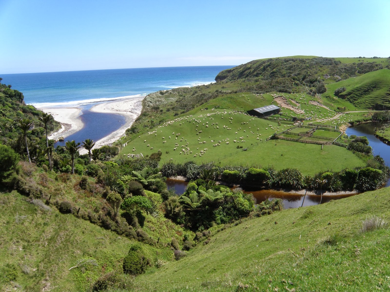 Grey Wanderings: Whanganui Inlet