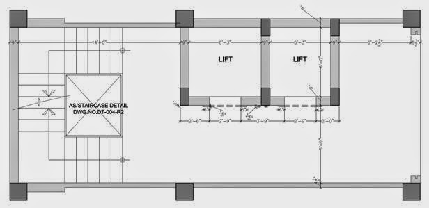 99Details: Lift Facia Detail For Group Housing