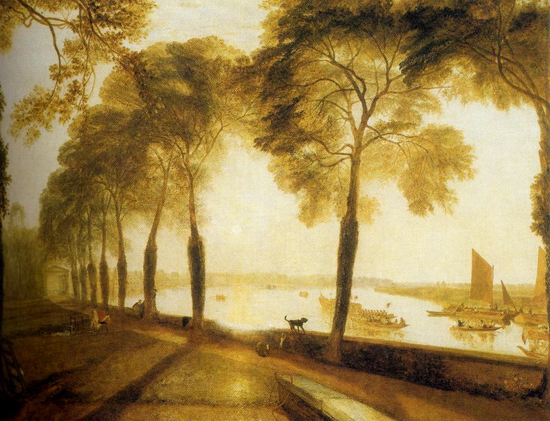 Joseph Mallord William TURNER, obras, cuadros pinturas.