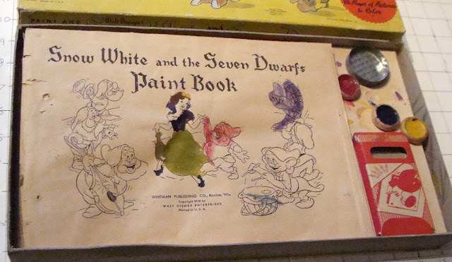 Filmic Light - Snow White Archive: 1938 Snow White Paint & Crayon Set ...