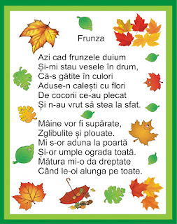CLASA NOASTRĂ: Poezii de toamna