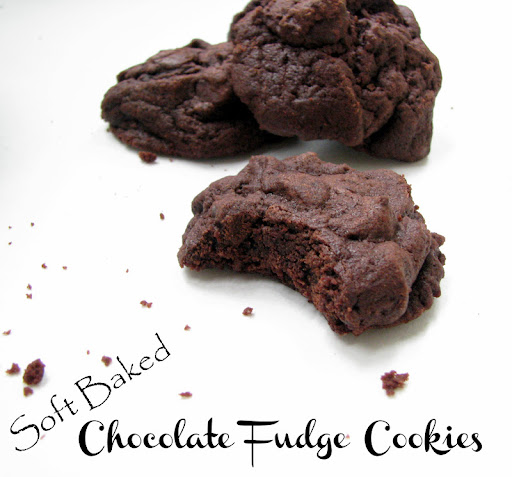 Cantstopbaking: Soft Baked Chocolate Fudge Cookies