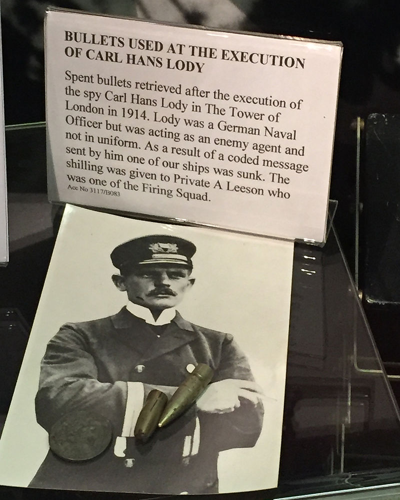 FDRA - Historia de la Defensa: PGM: El espía alemán Carl Hans Lody