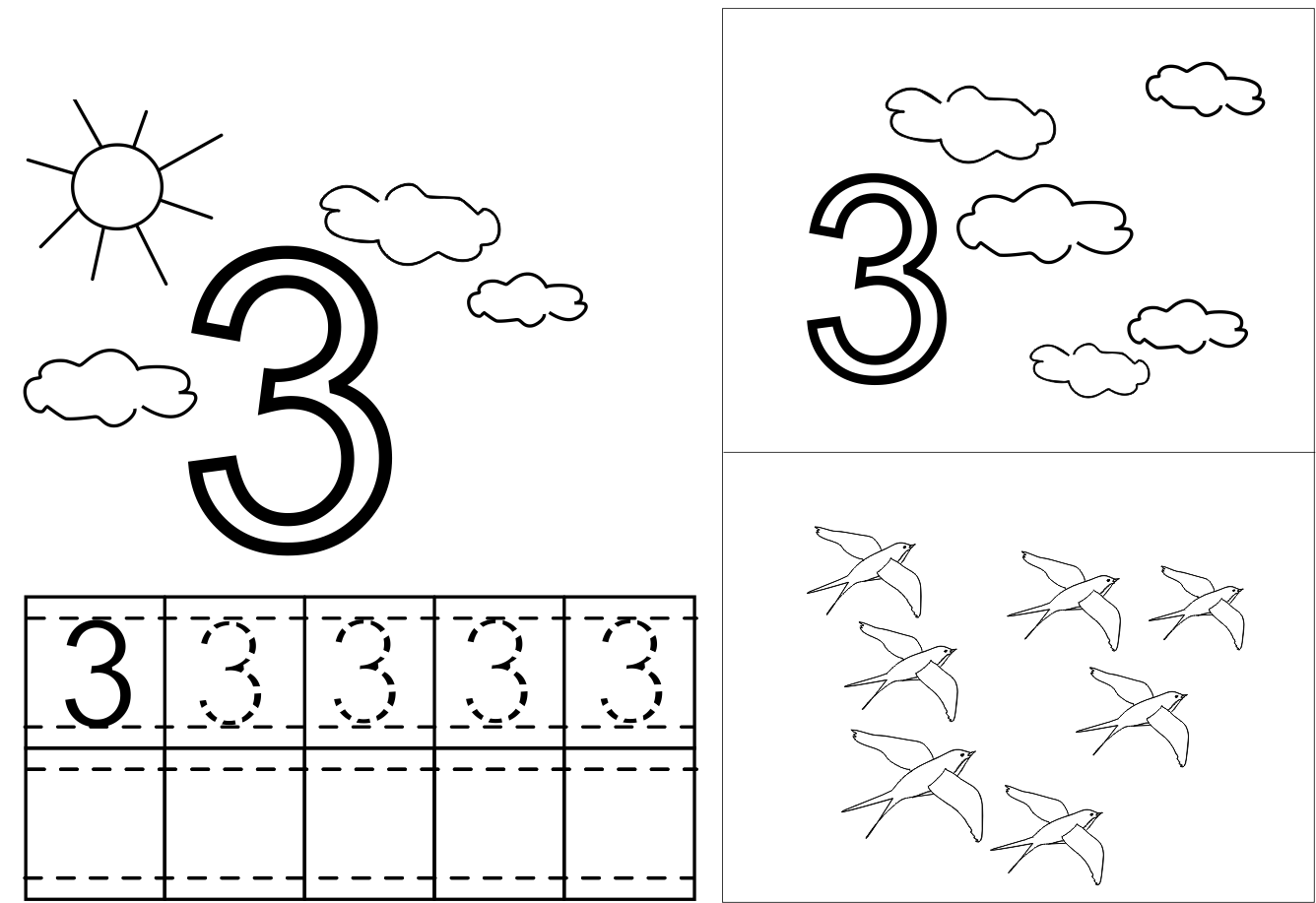 Islam Para Niños: aprendemos los numeros y coloreamos