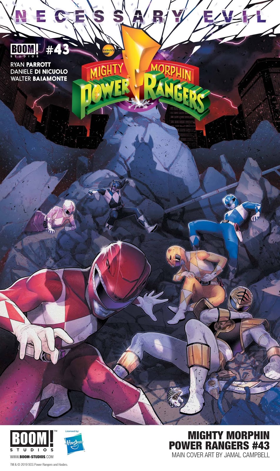 NickALive!: BOOM! Studios Unveils First Look at 'Mighty Morphin Power ...