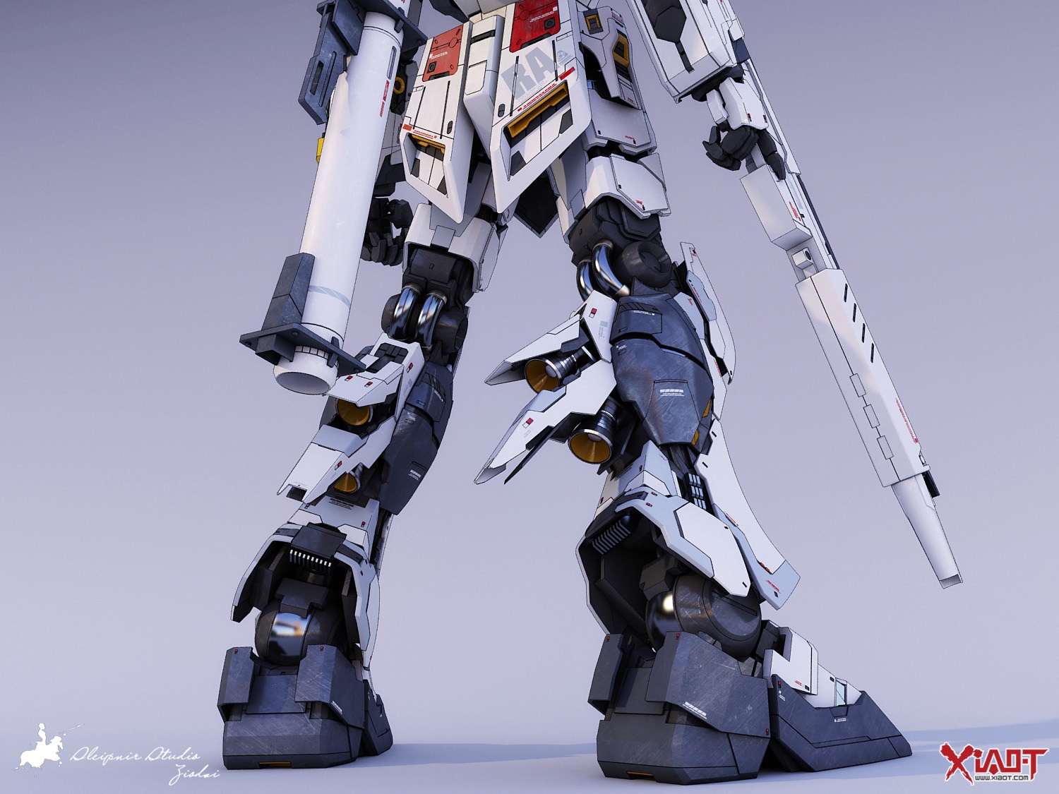 3D Graphics: nu Gundam Variation