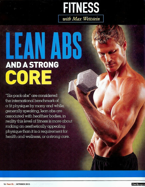 Max Wettstein Fitness Blog!: Lean Abs & Strong Core: Sculpting 6-Pack ...