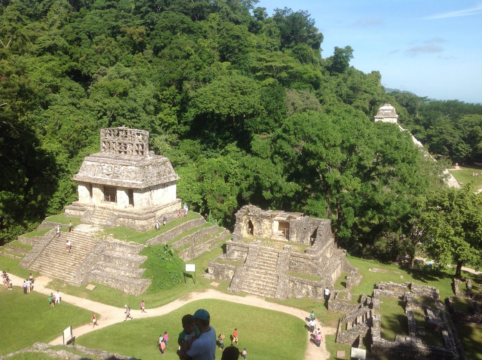 s/v Kanilela: Palenque, ruins from the classic period Mayans