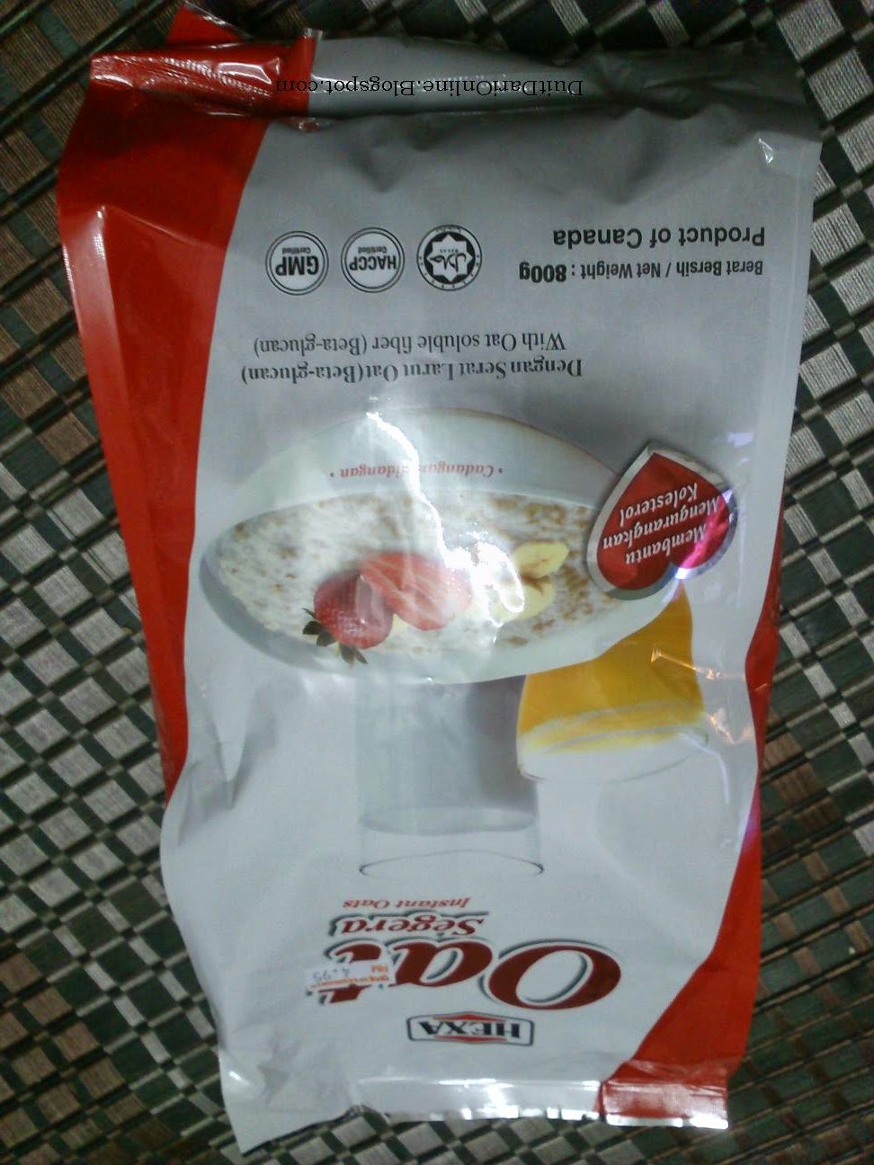 DuitDariOnline - Internet yang sungguh SUPERB!: Oat Segera Brand Hexa