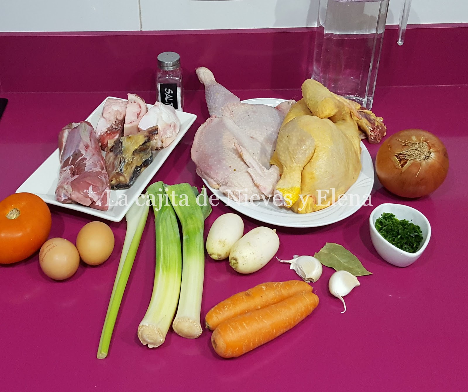 Consomé o caldo de Navidad