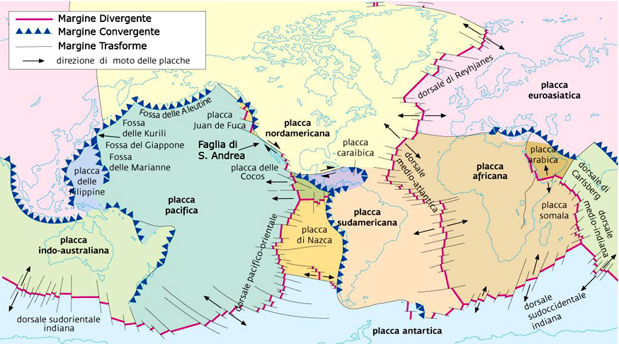 L'ipotesi di un nuovo modello del motore della tettonica a placche.