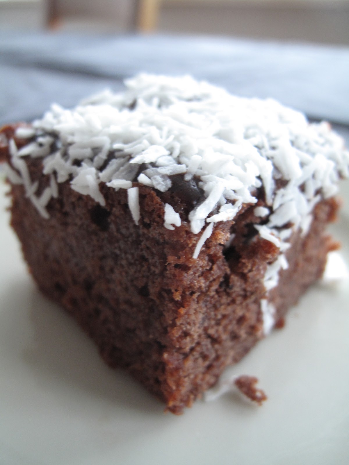 Chokladkaka med chokladkräm och kokos