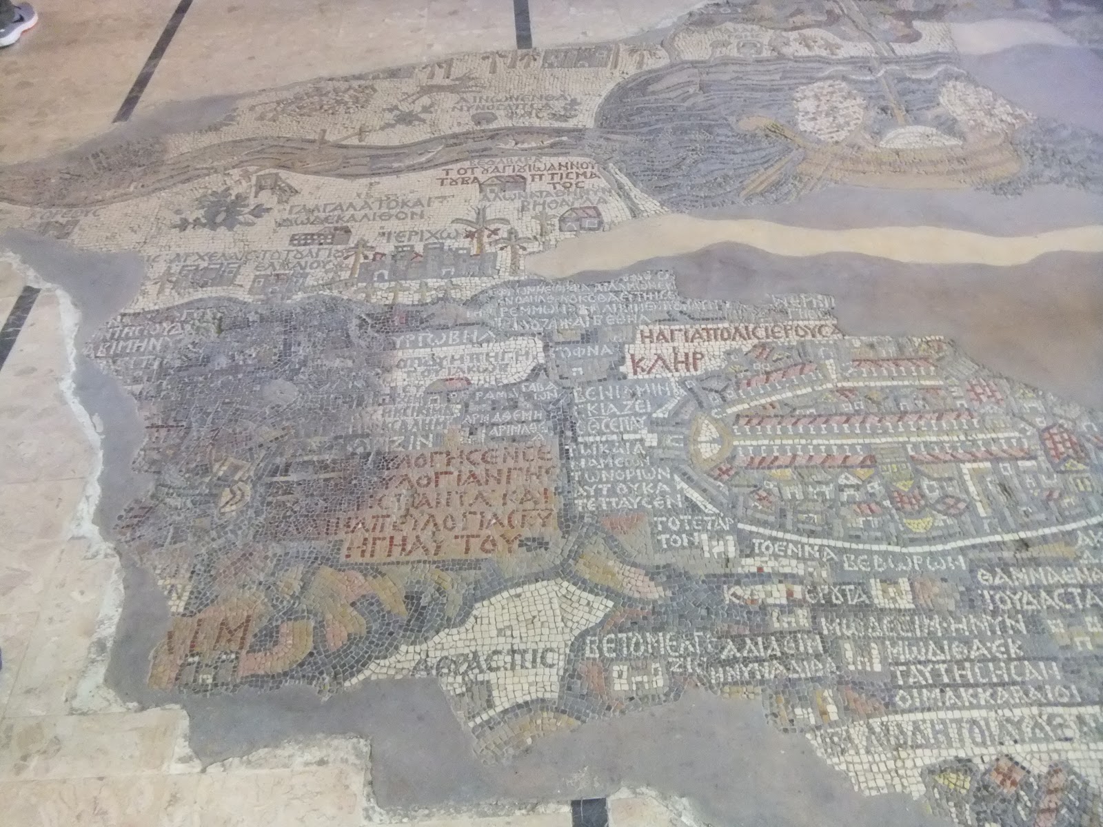 Madaba Mosaic Map