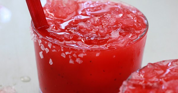 Stir & Scribble: Rhubarb Strawberry Margarita